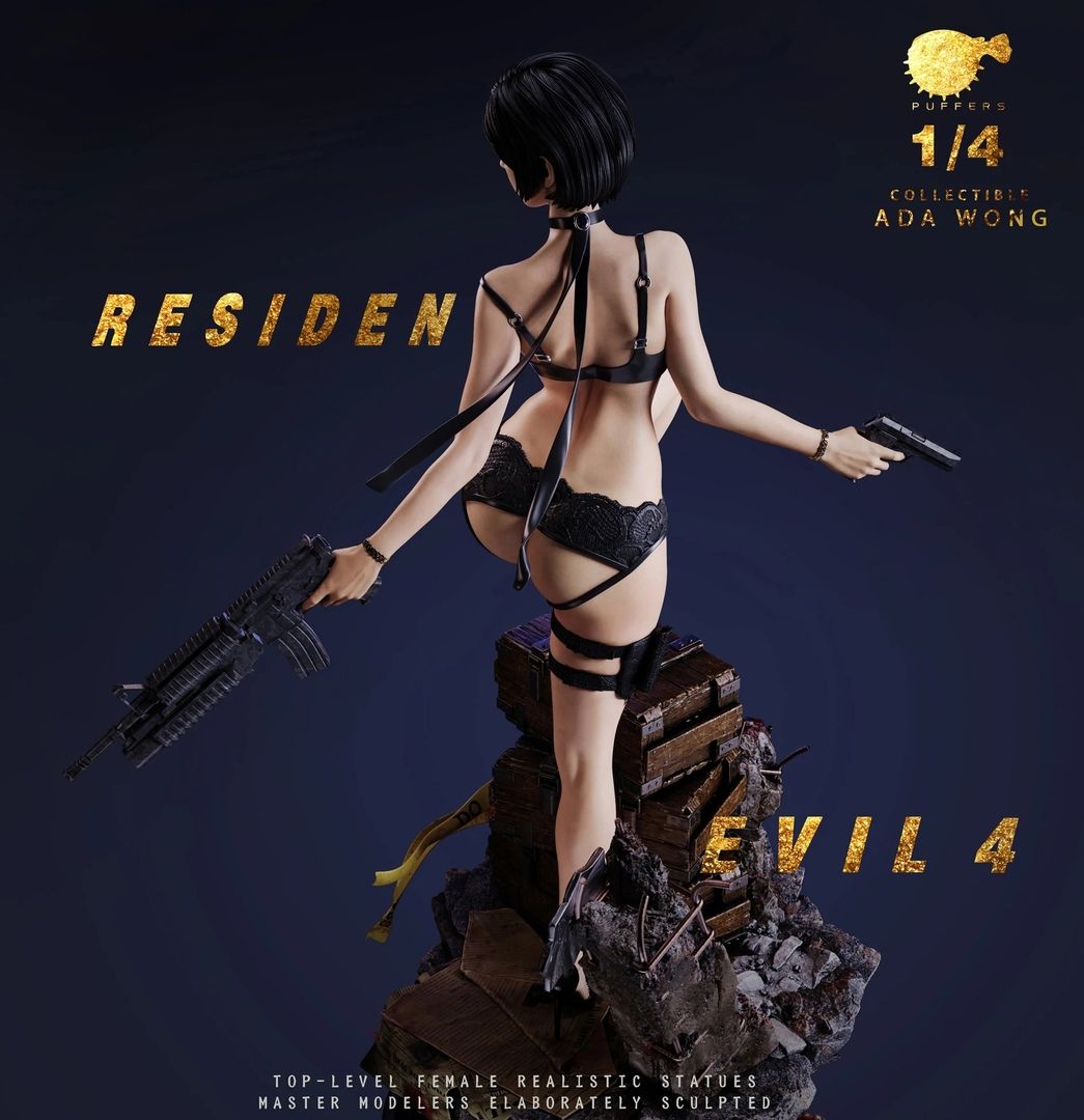 Анонсирована новая фигурка Ады Вонг из Resident Evil в нижнем белье
