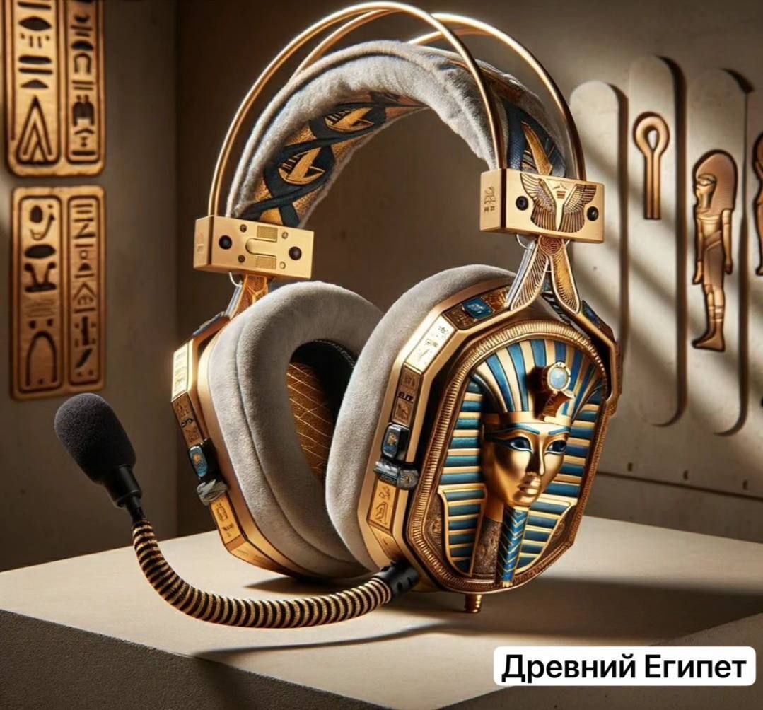 Нейросеть показала игровые наушники из разных исторических эпох