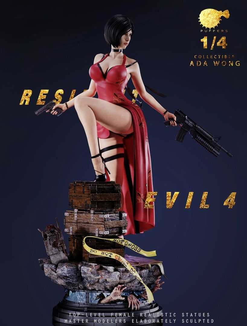 Анонсирована новая фигурка Ады Вонг из Resident Evil в нижнем белье