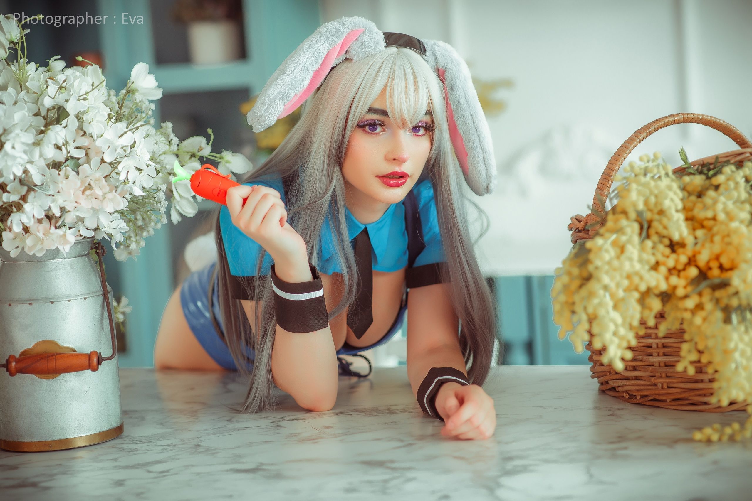 Будоражащий косплей на крольчиху из «Зверополиса» (18+)