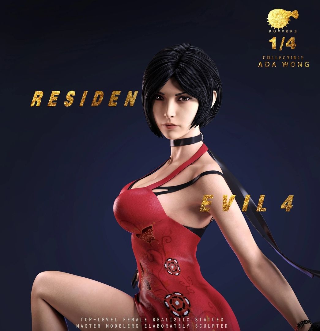 Анонсирована новая фигурка Ады Вонг из Resident Evil в нижнем белье
