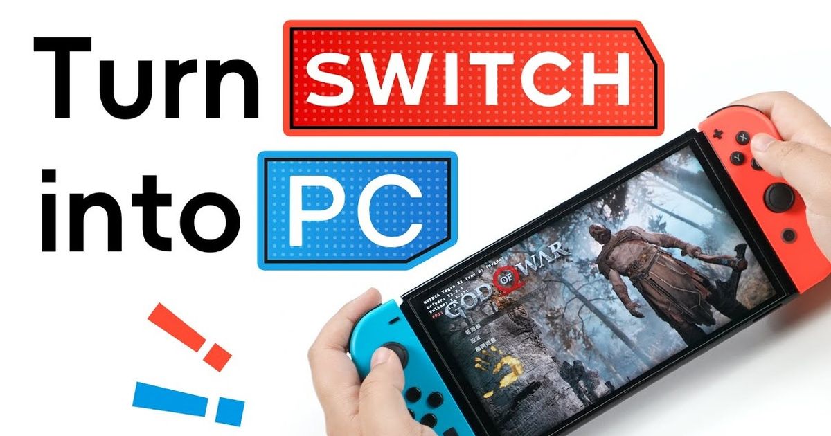 На Nintendo Switch установили Steam и проверили, как работает GTA V и God of War